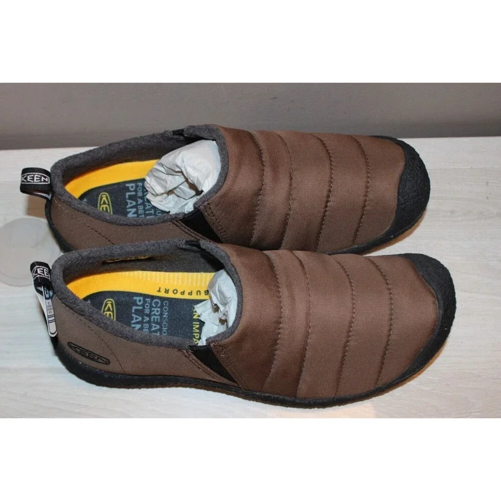 Keen | Shoes | Keen Mens Howser Ii Dark Brown Quilted Comfort Shoes ...